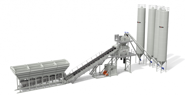 Ammann Presents Transport-Optimised Concrete-Mixing Plants CBT 105 ...